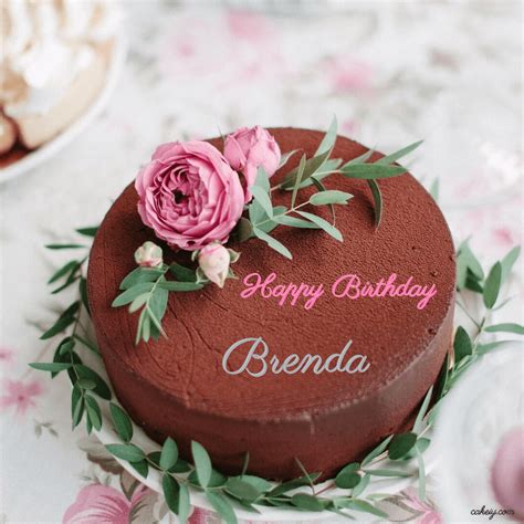 🎂 Happy Birthday Brenda Cakes 🍰 Instant Free Download Cakeiy