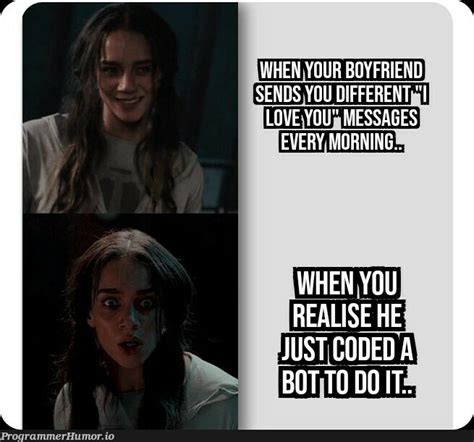 I Love You ProgrammerHumor Io