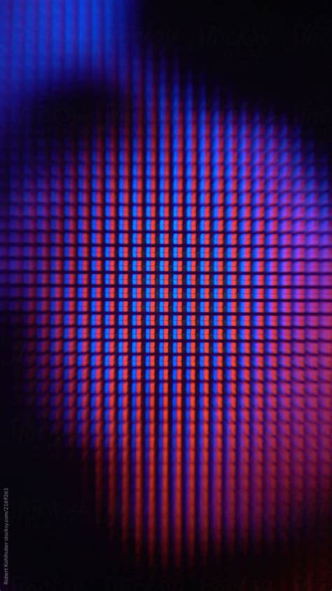 RGB Pixels Of LED Display By Stocksy Contributor Robert Kohlhuber Stocksy