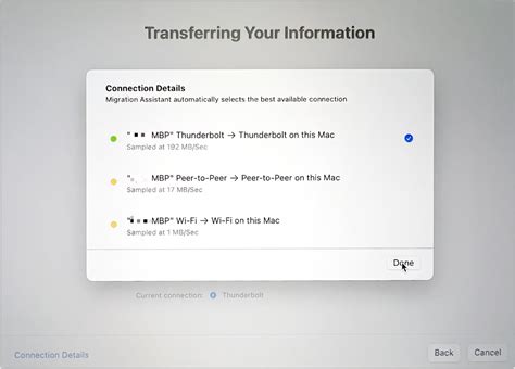 How To Use Migration Assistant With A Thunderbolt Connection Macworld