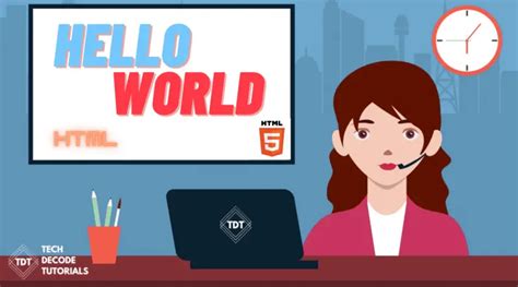 How To Print Hello World In Html Techdecode Tutorials