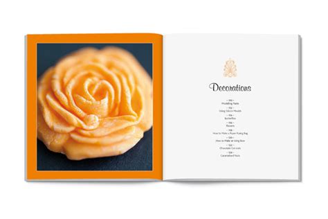 Decadent Treats Cookbook Book Design And Layout On Behance