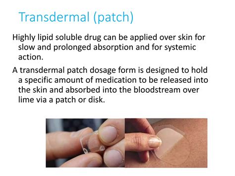Dosage Forms And Routes Of Drug Administration Pptx