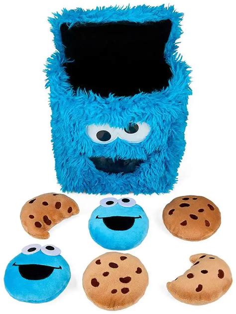 Sesame Street Phunny Cookie Monster Snack Bag Interactive Plush Kidrobot Neca Toywiz