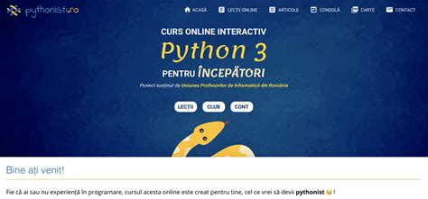 Python Pentru Incepatori In Romana Gratuit Rromania