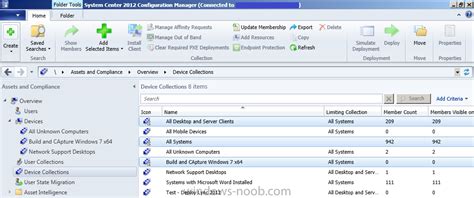 device collections not updating collections windows