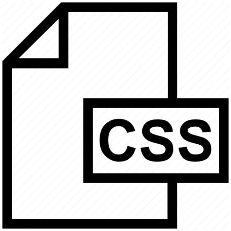 Css Database Extension File File Format Icon Download On Iconfinder