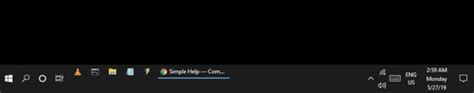 How To Resize The Windows 10 Taskbar Simple Help