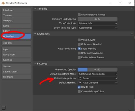 Why The Slope Of Graph Editor In Blender Is A Straight Line Rather Than Being Curve In