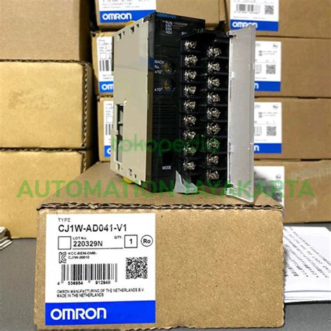 Jual OMRON CJ W AD V Jakarta Barat AUTOMATION JAYAKARTA Tokopedia