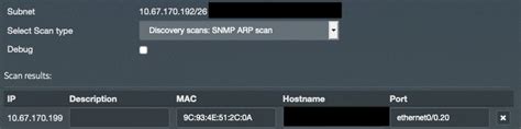 Scan Update Snmp Arp Scan Does Not Store Discovered Mac Adresses