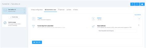 How To Create And Trigger A Webhook After An Opt In Or A Sale Help Pages