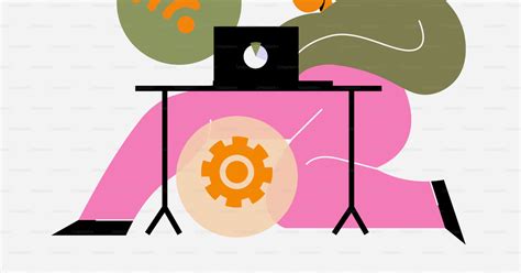 노트북을 들고 테이블에 앉아 있는 사람 벡터 Unsplash의 기술 이미지