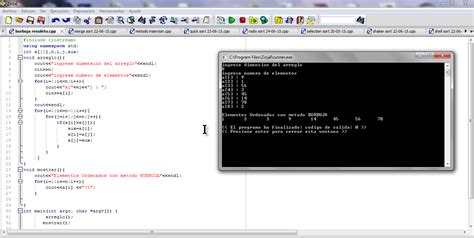 Métodos De Ordenamiento En C Código Fuente ~ Informatica Seo
