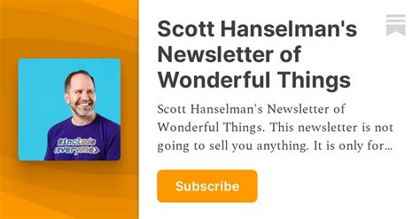 hanselman s newsletter of wonderful things october 1st 2021