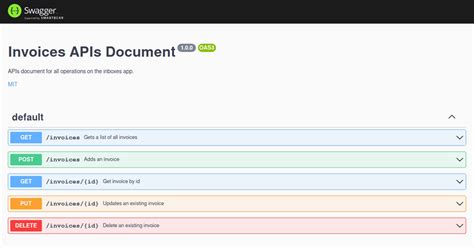 Nodejs Invoices Server Codesandbox