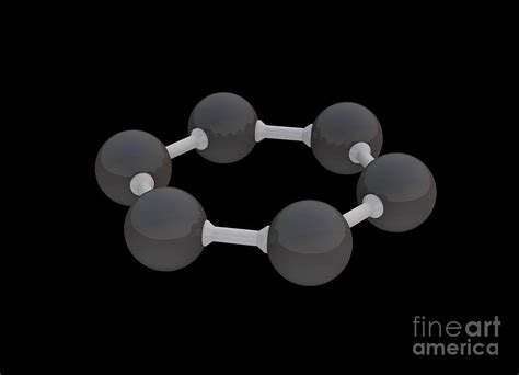 Graphite Hexagonal Molecular Structure 1 By Science Photo Library