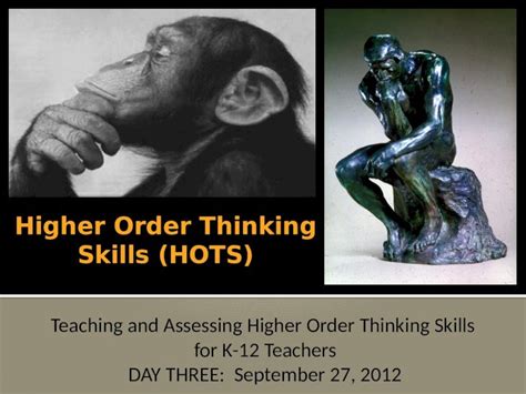 Pptx Higher Order Thinking Skills Hots Dokumentips