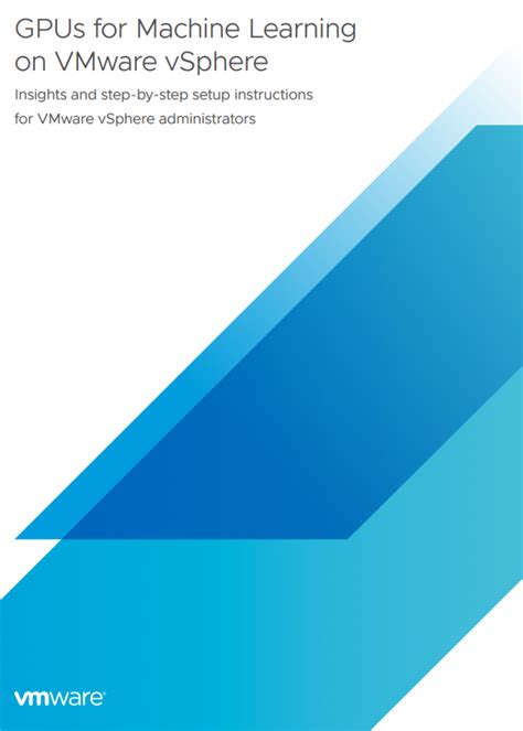 Out Now Learning Guide Gpus For Machine Learning On Vsphere