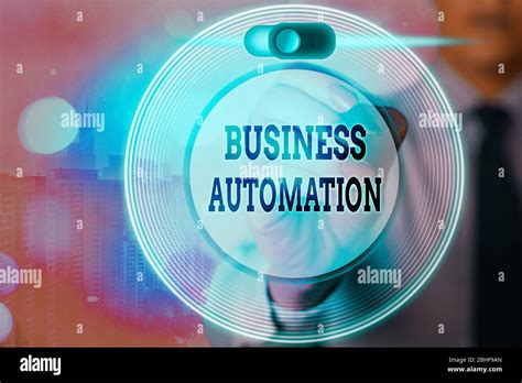 Conceptual Hand Writing Showing Business Automation Concept Meaning