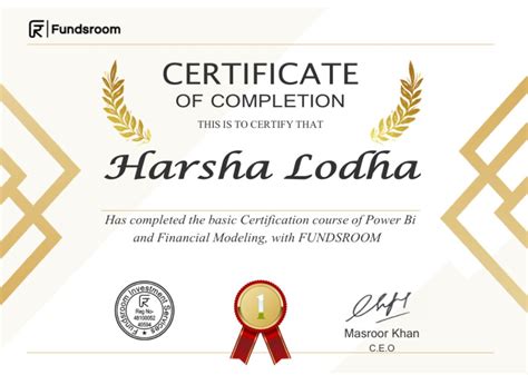 Harsha Lodha On Linkedin Learning Powerbi Financialmodelling