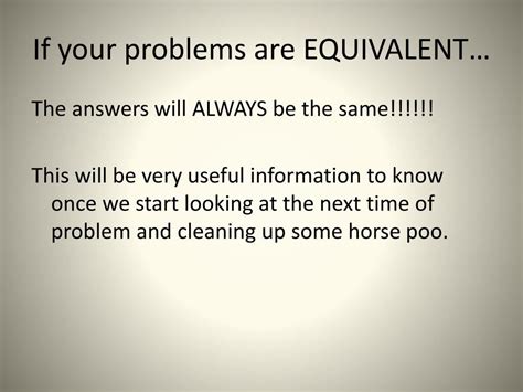 PPT Equivalent Problems PowerPoint Presentation Free Download ID 2844776