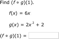 IXL Composition Of Linear And Quadratic Functions Find A Value Algebra Practice