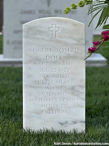 Arlington Va Bob Doles Grave