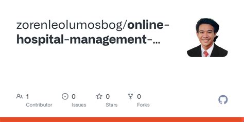Github Zorenleolumosbogonline Hospital Management System Project In
