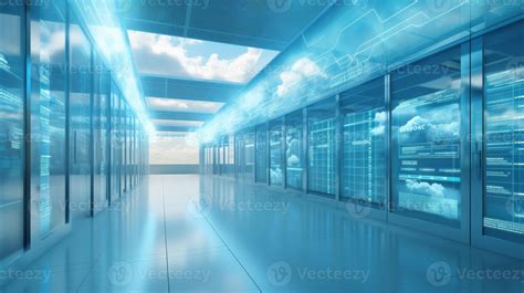 Cloud Computing Concept Art Abstract Cloud Server Data Center