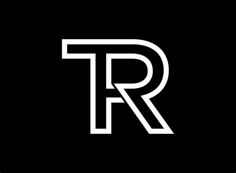 TR Letter Logo Design Vector Graphic By Mlaku Banter Creative Fabrica