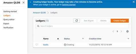 amazon quantum ledger database qldb as a blockchain database as a