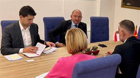 Заменик на претседателот на Владата Фетаи оствари средба со Австрискиот амбасадор Памер Влада