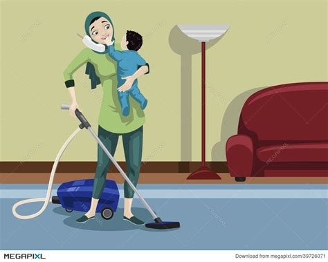 Top Mom Cleaning Cartoon Tariquerahman Net