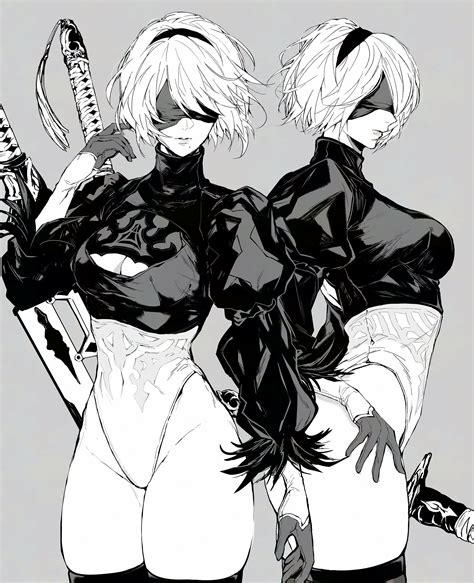 B Nier And More Drawn By Nishiii Miii Danbooru