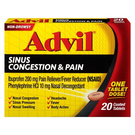 Advil Multi Symptom Cold And Flu Tablets 20ct Delivered In As Fast As 15 Minutes Gopuff