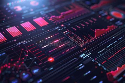 Cuttingedge Dashboard For Financial Data Analysis With Futuristic