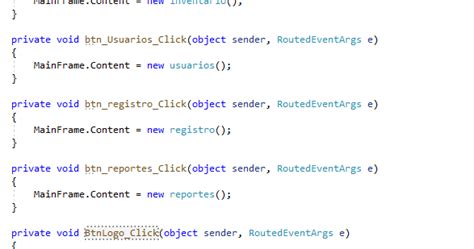 Ferko Bravo C Wpf Navegación Entre Frames
