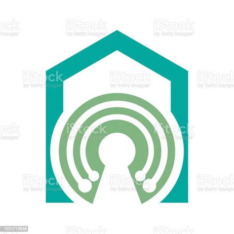 집 기술 로고 개념 벡터 로고 개념 그림 홈 보안 로고 기호입니다 개념 기술 로고입니다 벡터 로고 템플릿 눈 신체 부분에 대한 스톡 벡터 아트 및 기타 이미지 Istock
