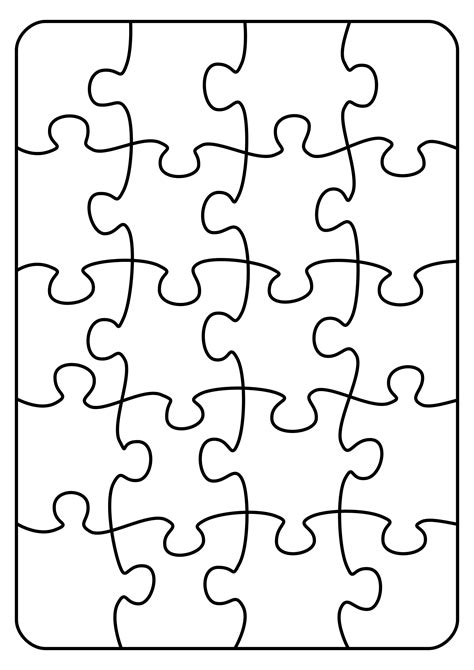 Printable Puzzle Piece Template If Him Are Looking For The Best Ideas