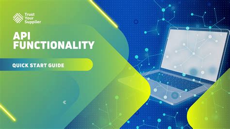 api functionality trust your supplier