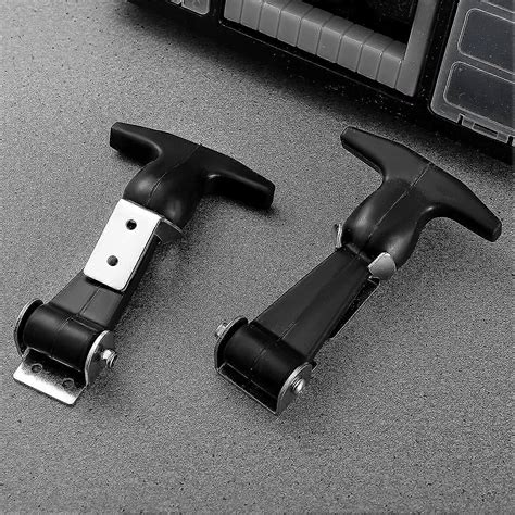 Flexible T Handle Pull Latches Stainless Steel Rubber Hood Latch Flexible Hasp Latches Yvan