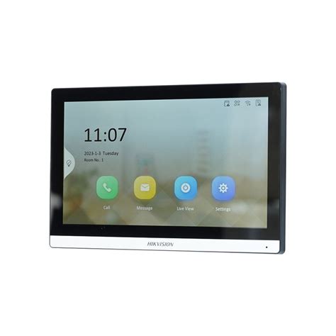 Hikvision Multi Language 7 Inch Poe Indoor Monitor Ds Kh6350 Wte1 Replace Ds Kh6320 Wte1 App