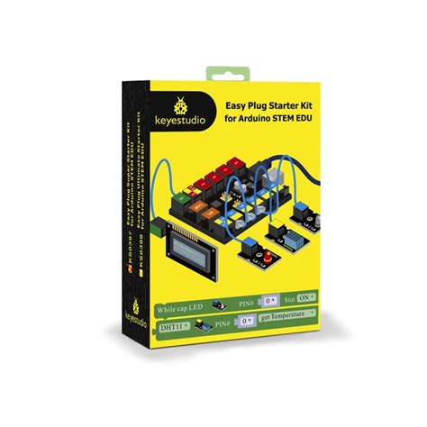 Keyestudio RJ EASY Plug Super Starter Kit For Arduino STEM EDU KS