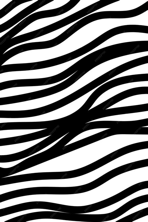 Premium Vector Free Vector Black And White Zebra Abstract Background