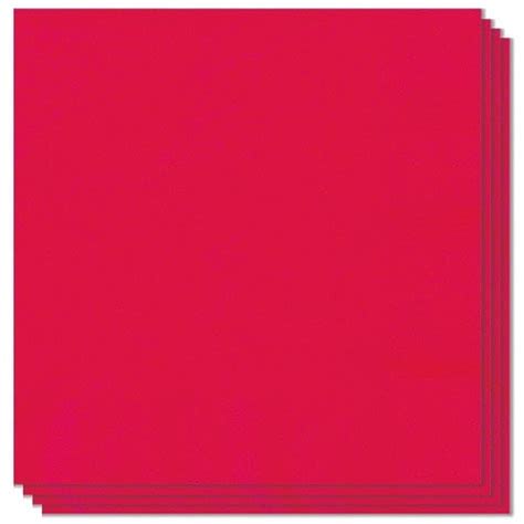 Ruby Red Paper Luncheon Napkins 2 Ply 33cm Pack Of 20 Partyrama