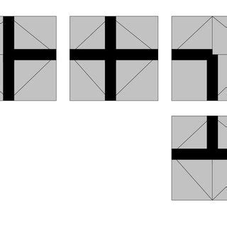 Patterns From Rules A Shows Each Of The Six Display Objects B Download Scientific Diagram