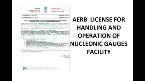 AERB Compliance Consultancy For Manufacturing License Type Approval For Diagnostic X Ray