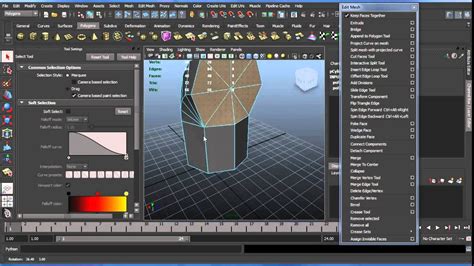 Modelling In Blender And Maya Edit Mesh Menu Youtube