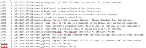 Solved Error Linking Abaqus To Oneapi For User Subroutines Intel